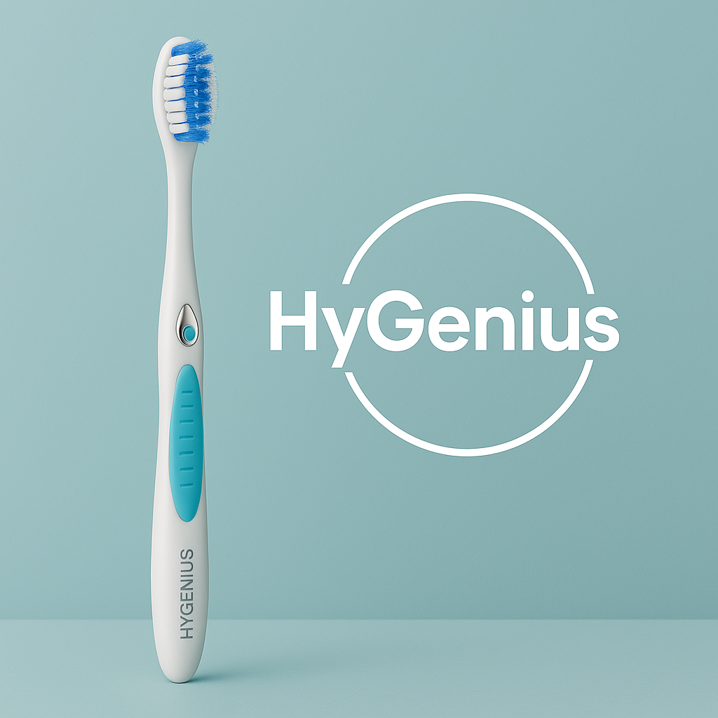 The HyGenius Ionic Toothbrush uses safe, natural ion technology to ...