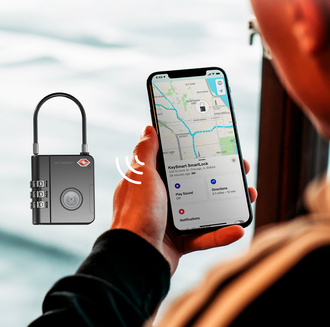 The Only TSA Lock That Also Securely Tracks Your Bag! | SmartLock