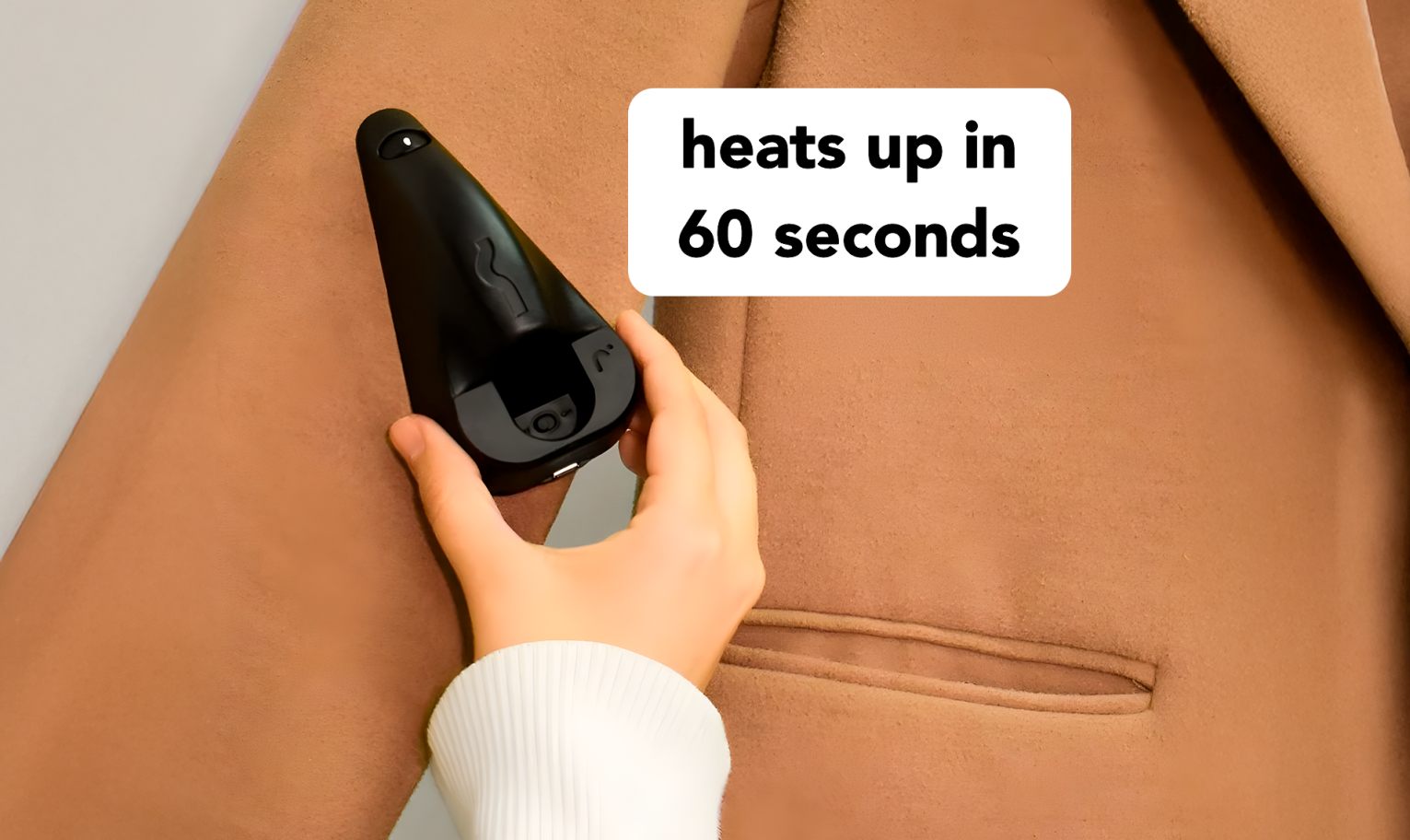 riddiaPress - The Pocket-Sized Iron That Eliminates Wrinkles On-The-Go