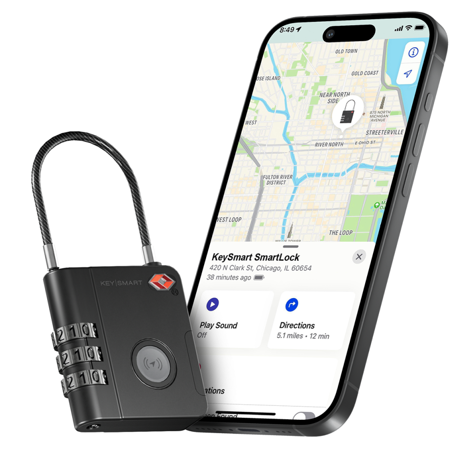 The Only TSA Lock That Also Securely Tracks Your Bag! | SmartLock